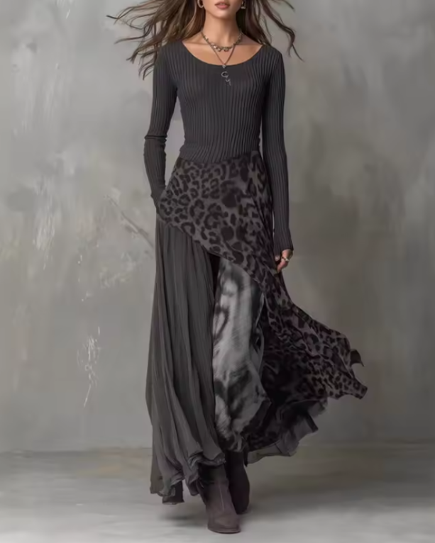 Kea - Kleid mit Leopardenmuster